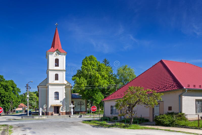 Parish Church in Kolta stock image. Image of immaculate - 268027477