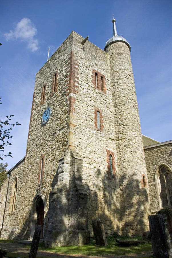 Parish Church of St Peter and St Paul Stock Photo - Image of grave ...