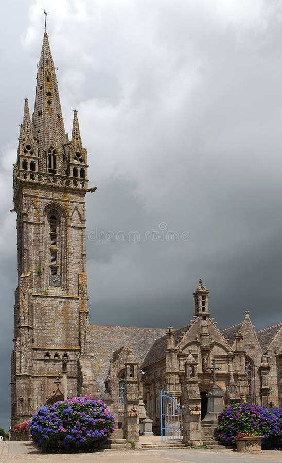 Parish Close in Bodilis in Brittany Stock Image - Image of sculpture ...