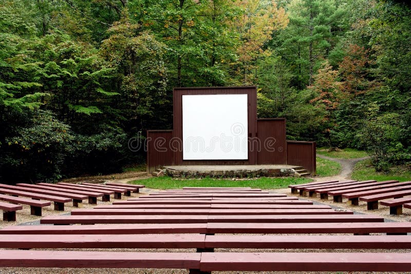 Park amphitheater seats stock photo. Image of park, theatre - 17965744