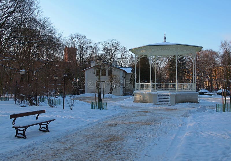 Park arbor. stock photo. Image of landscape, springs - 66292056