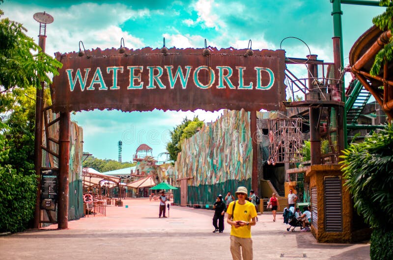 Park Attractions in the Sentosa Iland Singapore Editorial Stock Image ...