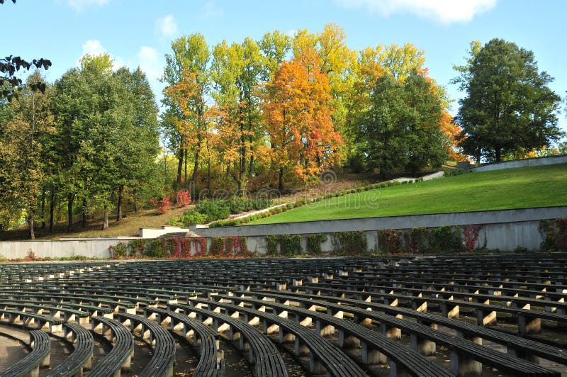 Park in autumn stock photo. Image of autumn, park, vacations - 23026496