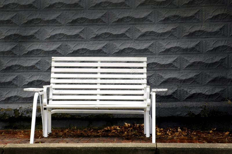 Park-Bank stockbild. Bild von bank, grau, beschaffenheit - 2289987