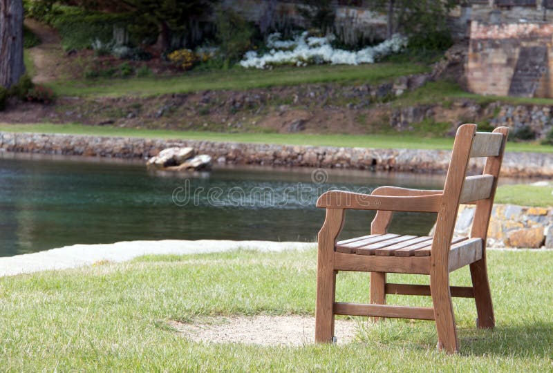 Park bench stock photo. Image of park, wooden, timber - 36152058