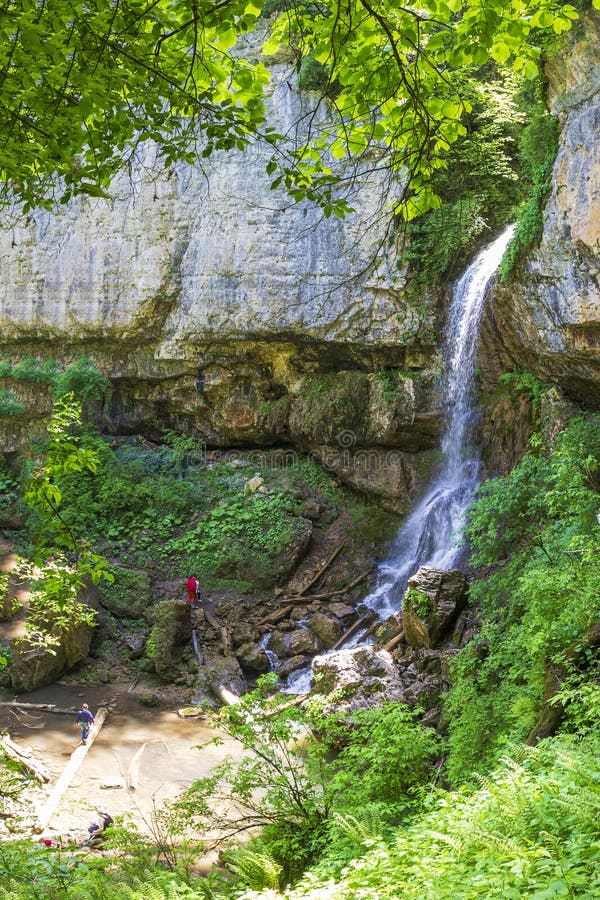 A Park, the Beginning of Spring, a Waterfall, Nature Walks, Panoramic ...