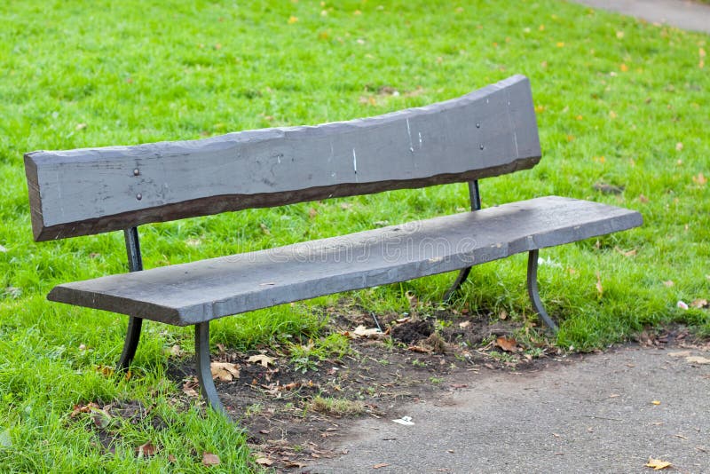 Park bench stock image. Image of bench, wooden, park - 21728667