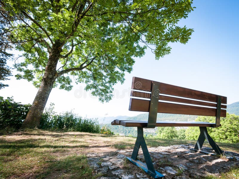 Park bench stock image. Image of color, seat, sunlight - 27959715