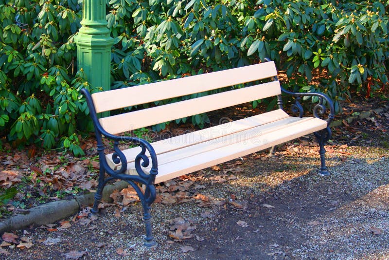 Park bench stock photo. Image of colorful, colors, park - 4173160