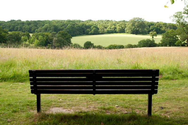Park bench stock photo. Image of looking, breaktime, relaxation - 59040388