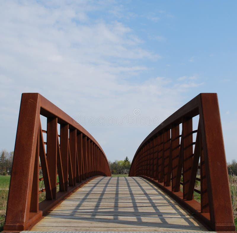 Park Bridge stock photo. Image of construction, recreation - 5030186