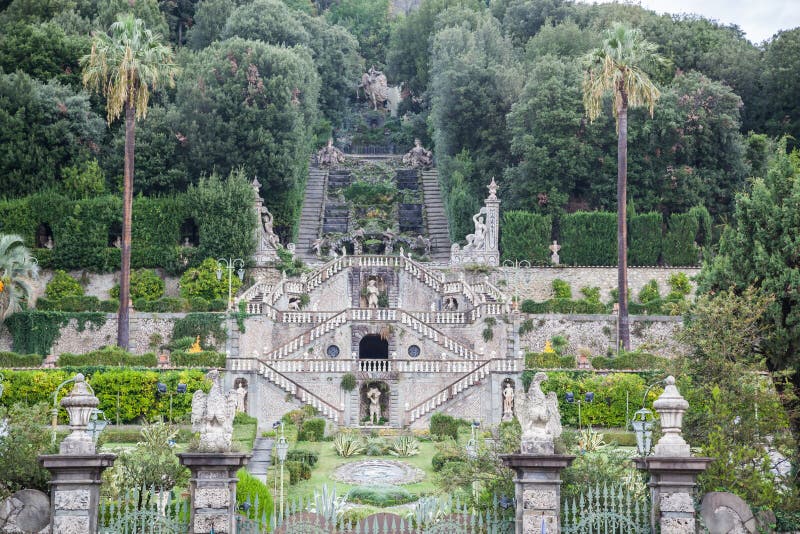 Park in Collodi in Italy stock photo. Image of toscana - 95006342