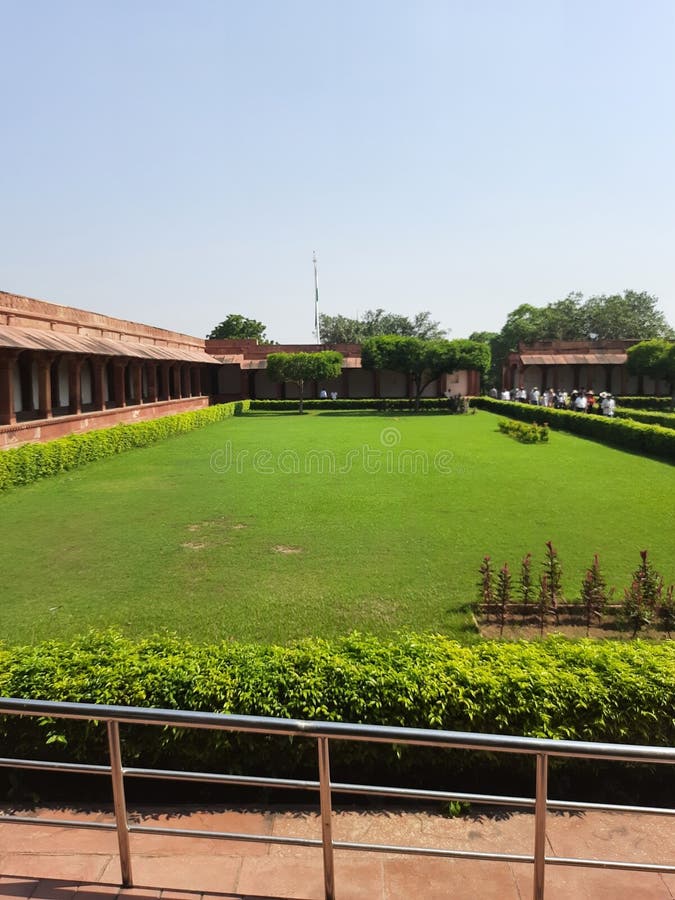 A Park of Diwanekhas in Fatehpur Sikari Stock Image - Image of sikari ...