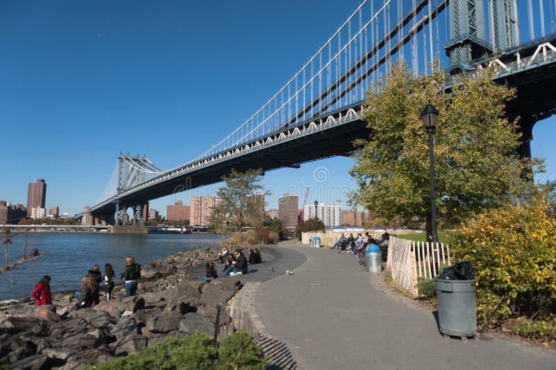 Park in dumbo area editorial stock image. Image of carrousel - 22015634
