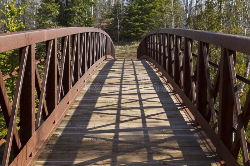 Park Footbridge stock photo. Image of architecture, modern - 24816282