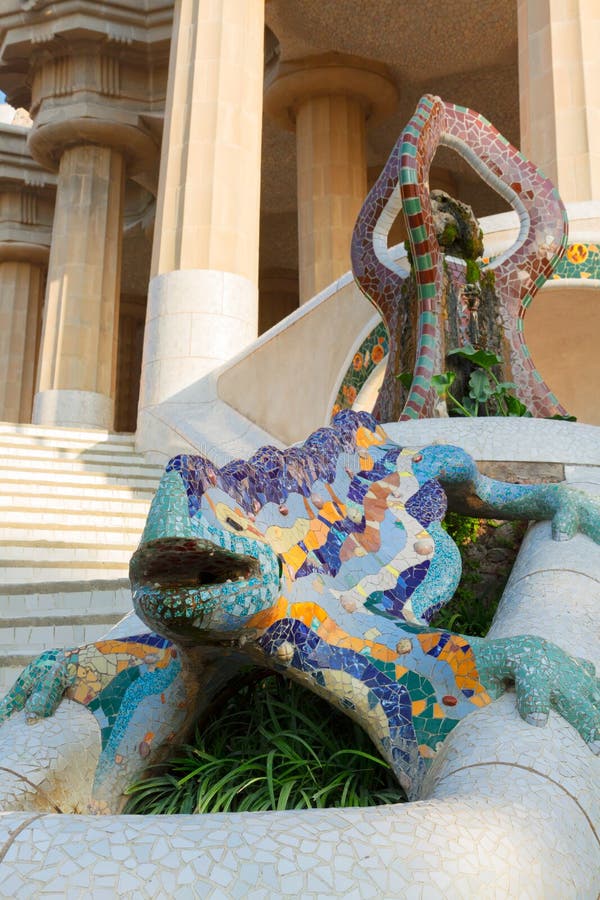 Gaudi's Lizard Barcelona Stock Photos - Download 406 Royalty Free Photos