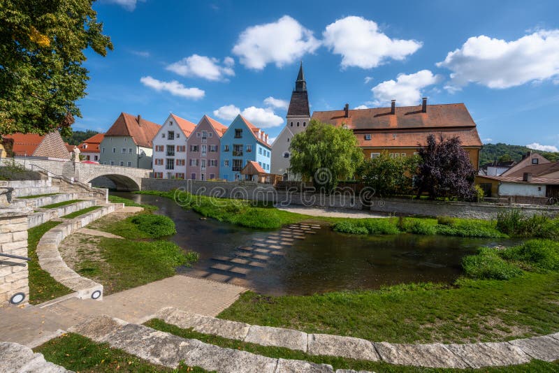 Historic City Gate Tower of Abensberg Stock Image - Image of tourism ...