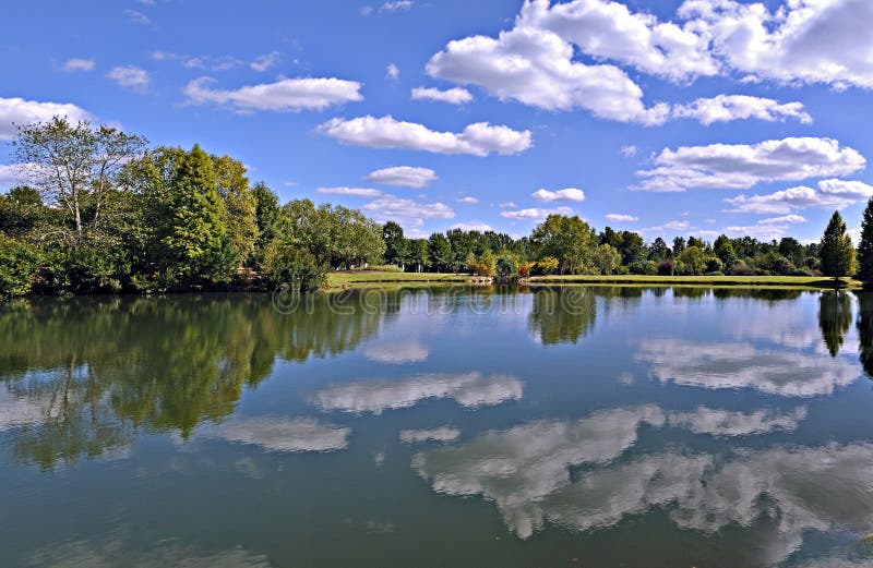 Freedom Park Bridge stock image. Image of skies, lake - 10203373