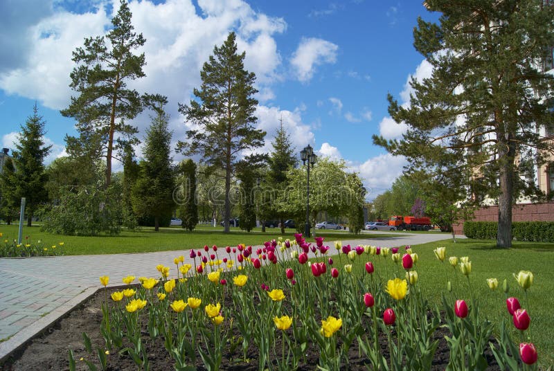 Park landscape stock photo. Image of cloud, outdoors - 21622762