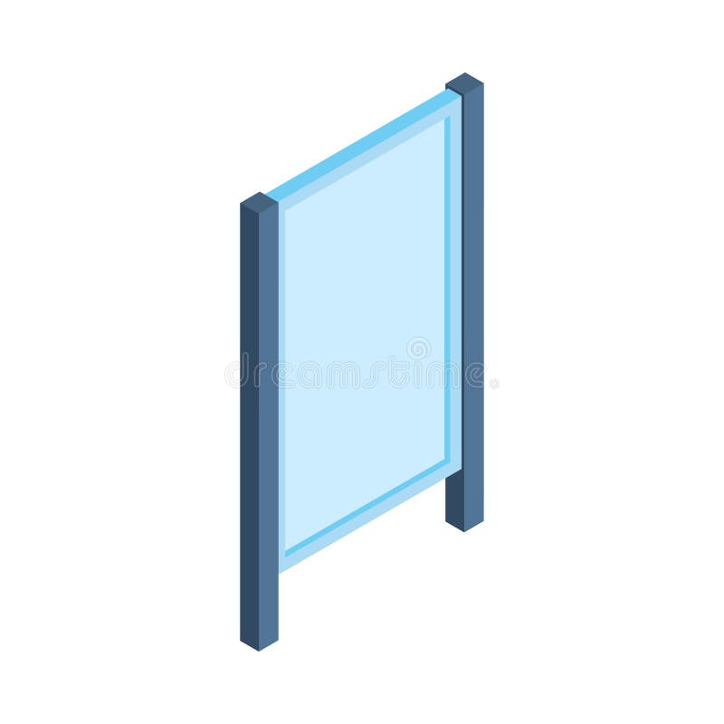 Park Lightbox Isometric Composition Stock Vector - Illustration of ...