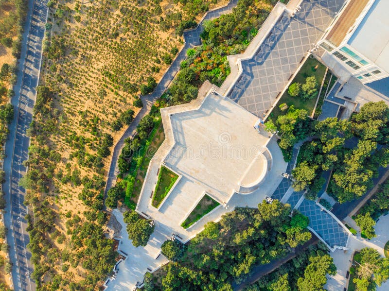 Park with an Observation Platform View Stock Image - Image of sunrise ...