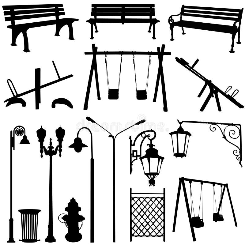 City objects vector stock vector. Illustration of road - 5606867