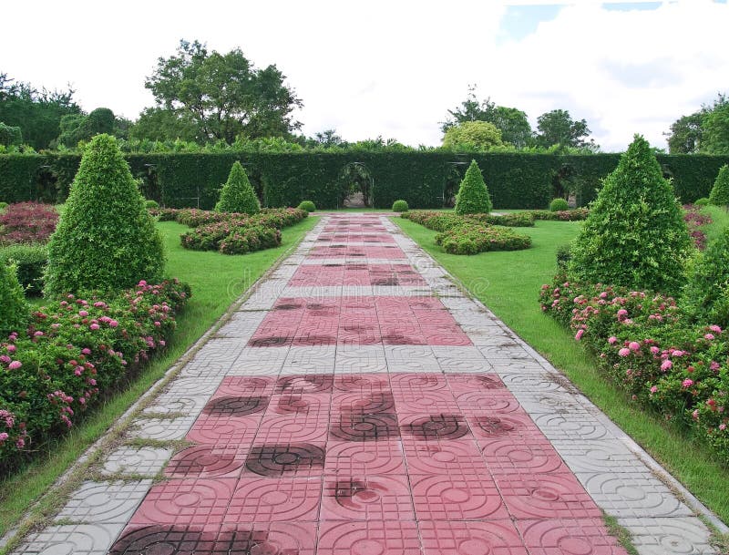 Park Pathway stock image. Image of concept, management - 17180973