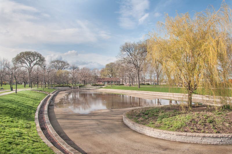 Park Pond stock image. Image of garden, outdoor, environment - 26782297