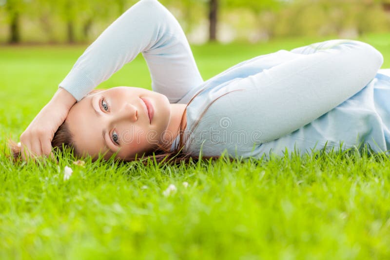 Park resting stock image. Image of attractive, green - 53470967