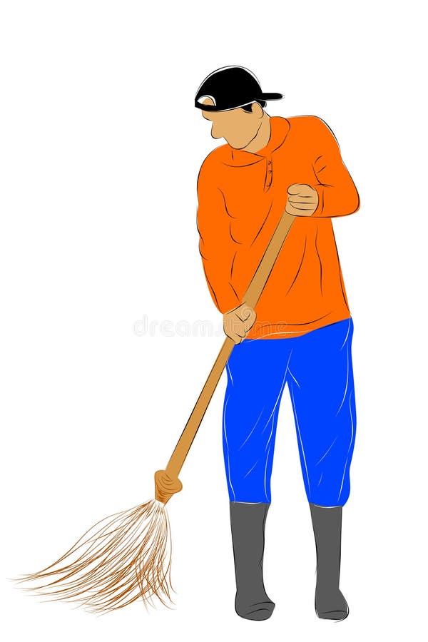 Sweeper Man Sketch