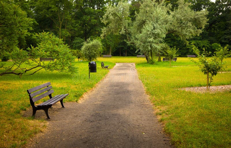 Park in spring time stock image. Image of park, green - 15074229