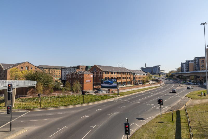 Park Square Roundabout in Sheffield. Editorial Image - Image of outdoor ...