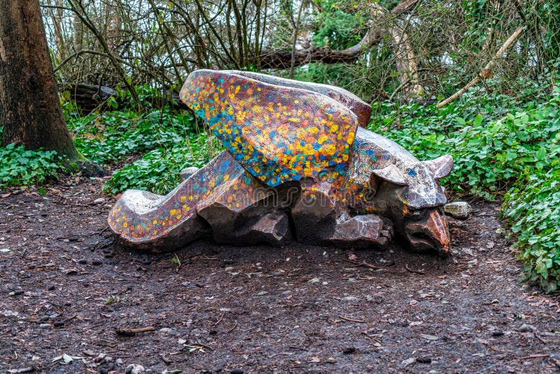 Park Troll Statue 2 stock photo. Image of recreation - 306302644