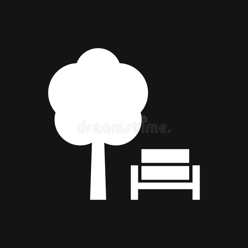 Park Vector Icon Isolated on Background. Ecology Symbol Stock ...