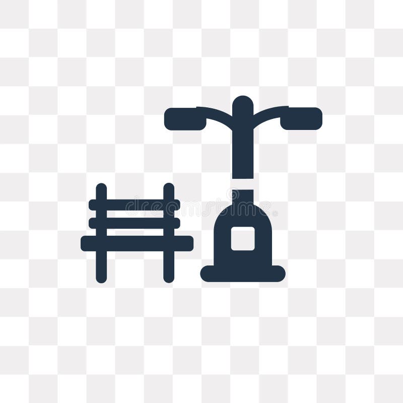 Park Vector Icon Isolated on Transparent Background, Park Trans Stock ...