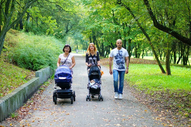 Park walk editorial stock image. Image of outdoor, baby - 44495419