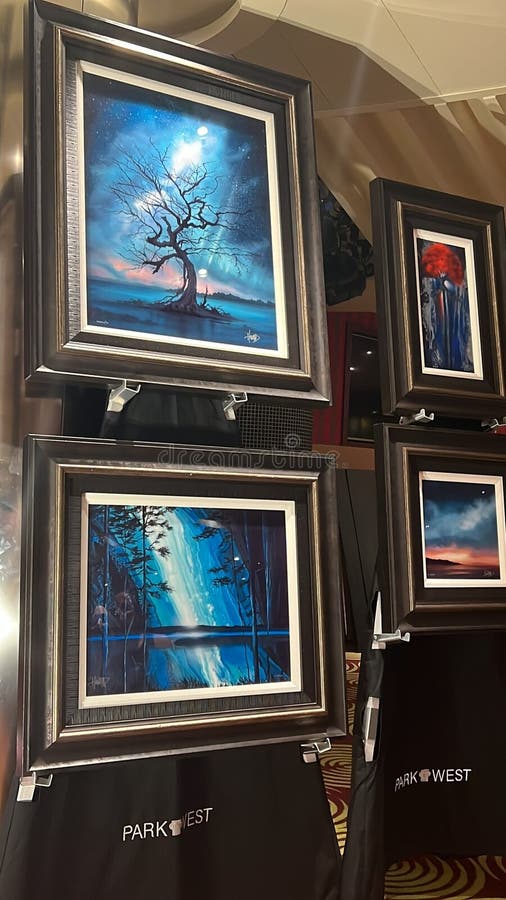 Park West Auction at the Library Aboard the Carnival Panorama Cruise ...