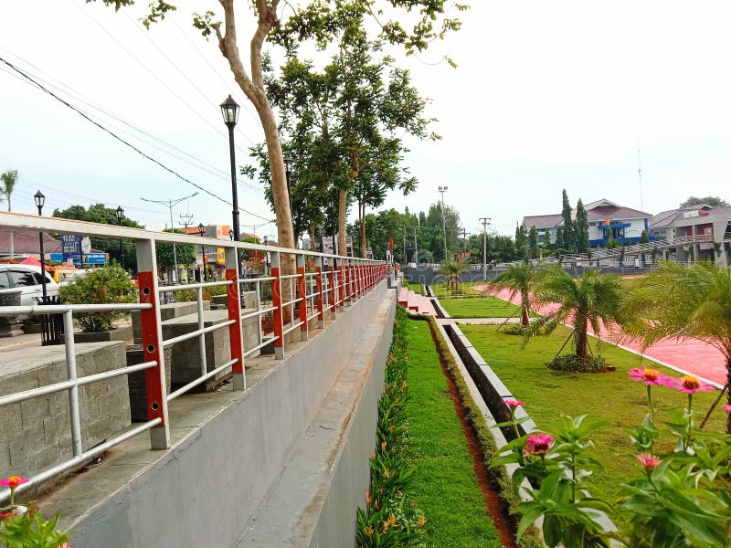 Park at West Java, Indonesia, on November 9,2021. Stock Photo - Image ...