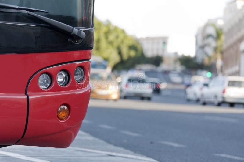 Parked bus stock image. Image of transport, urban, traffic - 21148449