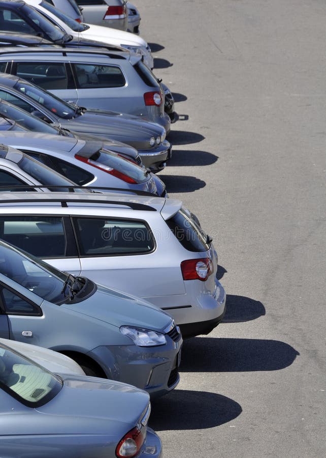 Parked cars stock image. Image of auto, park, modern - 22803469