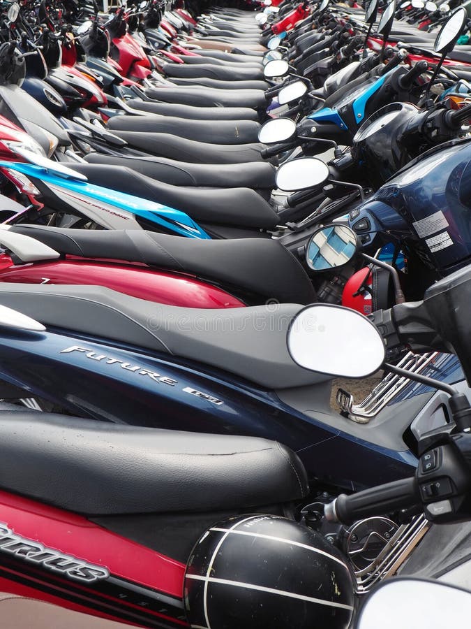 A Parked Motorcycle on Duty Editorial Image - Image of duty, europe ...