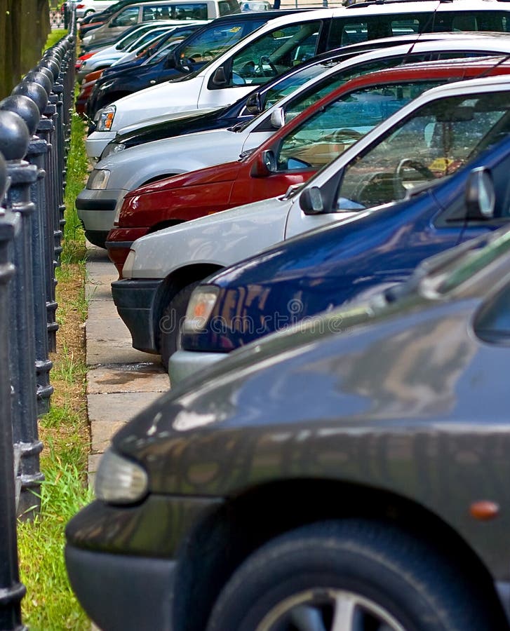 Parking stock photo. Image of driving, industry, urban - 9717734