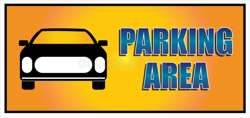 Parking area stock illustration. Illustration of automobile - 52579521
