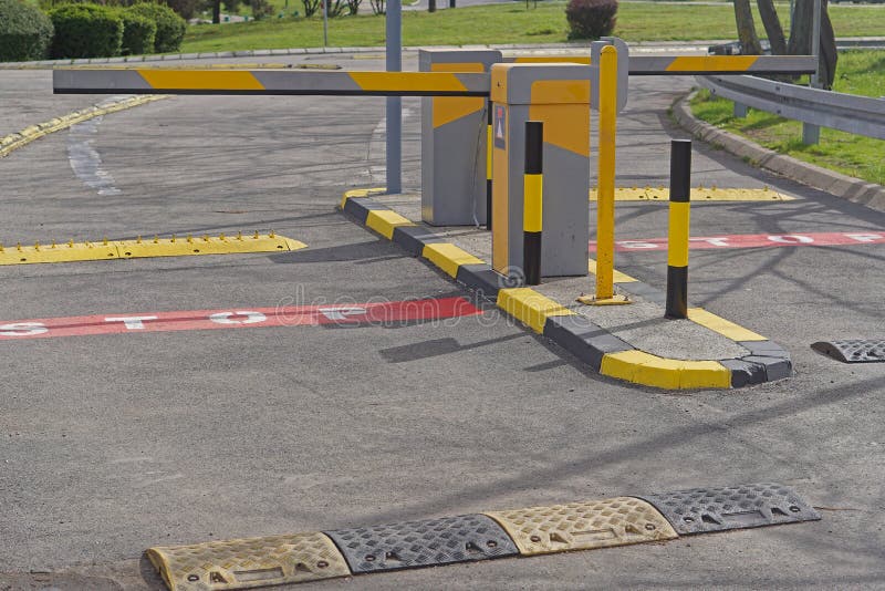 Parking Barrier System, Automatic Car Park Security System. Barrier To ...