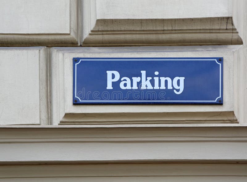Parking Board stock image. Image of board, building, signage - 59940665