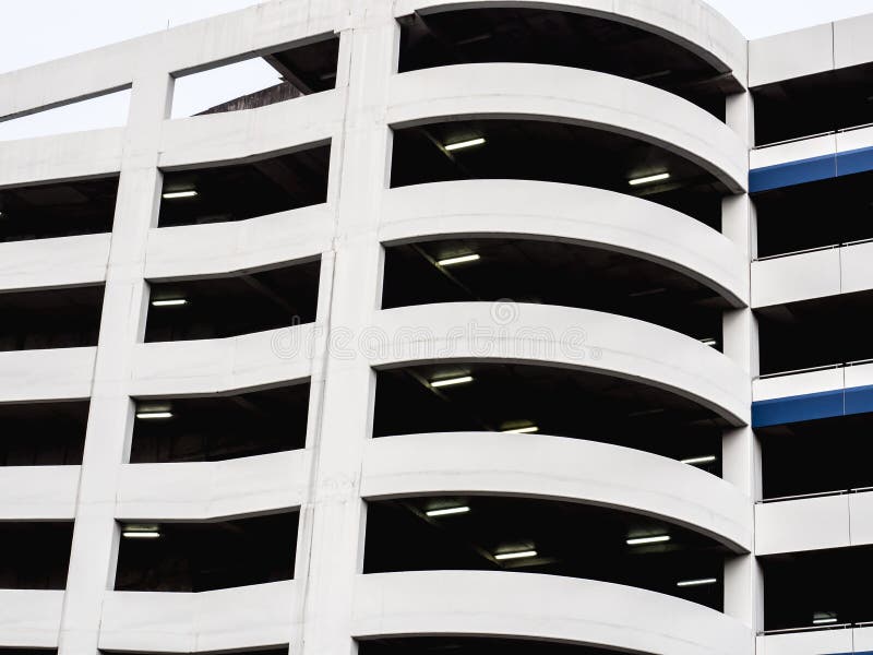 Parking building stock image. Image of garage, tower - 62232103