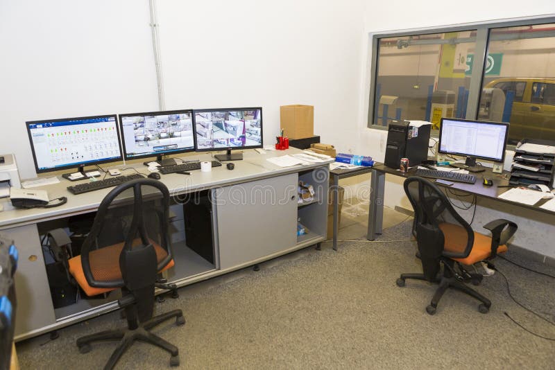 The parking command center editorial photography. Image of camera ...