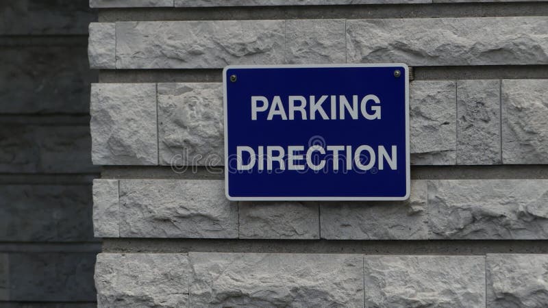 Parking direction stock image. Image of showing, panel - 248993817
