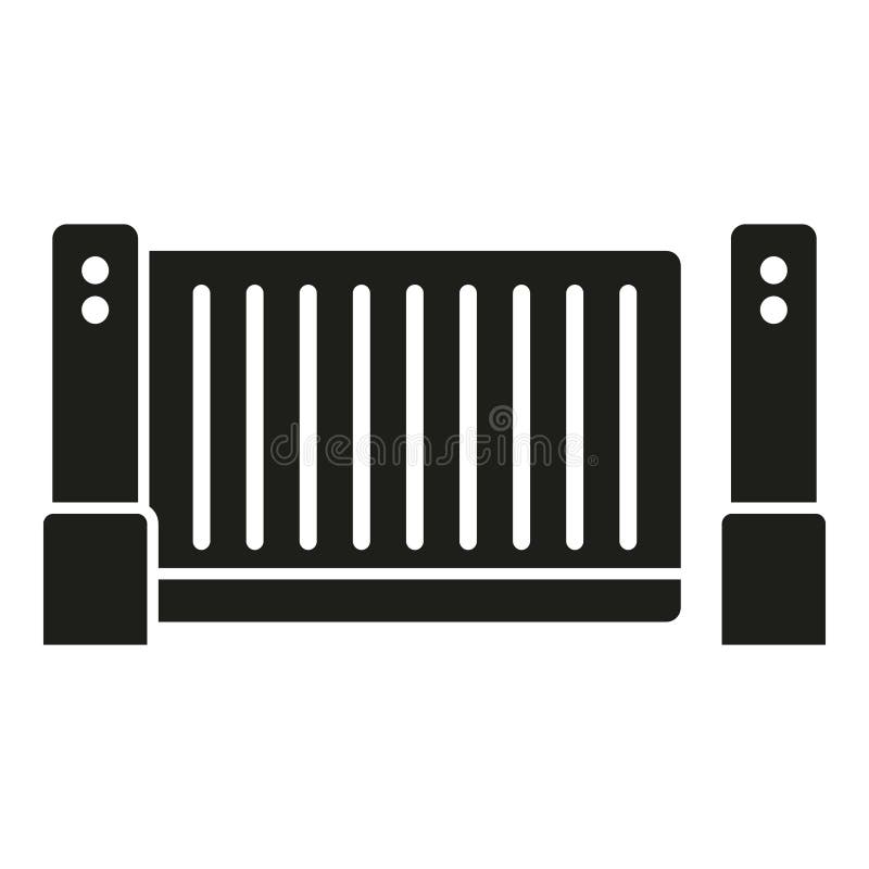 Parking Door Control Icon Simple Vector. Automatic Gate Stock Vector ...