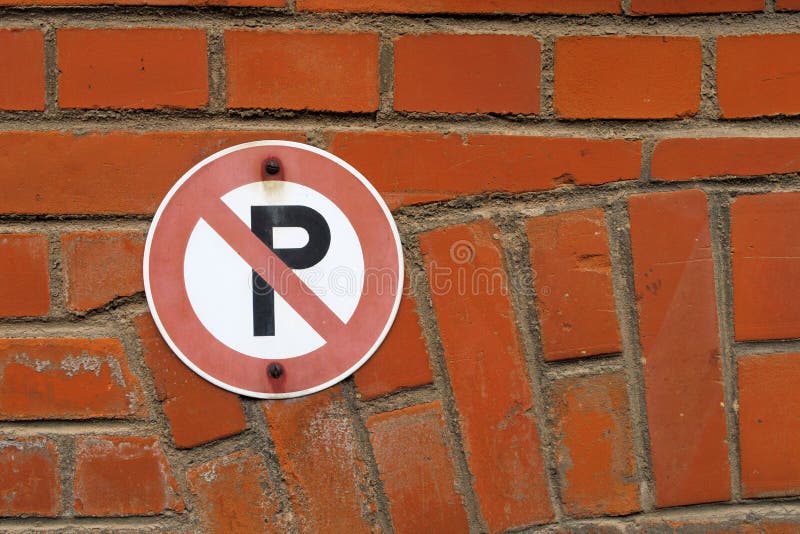 Parking forbidden stock photo. Image of disabled, information - 61910556